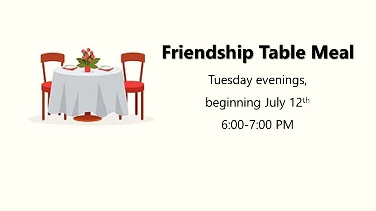 friendship table | First Presbyterian Church of Cartersville